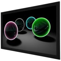 China Projector Cinema Theater Fixed Frame projection Screen 3D Silver Fabric for home cinema for sale