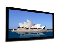 China 8cm Width Full HD Fixed Frame Screen , Fabric For Projection Screen for sale
