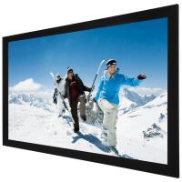 China 8cm Width Full HD Fixed Frame Screen , Fabric For Projection Screen for sale