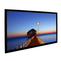 China 8cm Width Full HD Fixed Frame Screen , Fabric For Projection Screen for sale