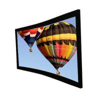 China 180 or 360 degree Immersive 3D Curved Projection Screen for Home Cinema for sale