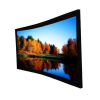 China 180 or 360 degree Immersive 3D Curved Projection Screen for Home Cinema for sale