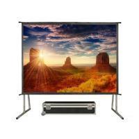 China Portable Projector Fast Fold Screens / Movie Presentation Rear Projection Screen for sale