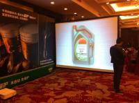 China Outdoor Folding Roll Up fast fold projection screen For Cinema for sale