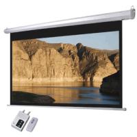 China 70“ Motorized Cinema Projection Screens / projector screen ceiling mount for sale