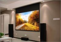 China 70“ Motorized Cinema Projection Screens / projector screen ceiling mount for sale