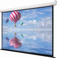 China Out door Electric Projection Screens Remote Control / presentation screen Roll Up for sale