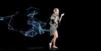 China Holographic Reflective Foil Stage Holographic Projection System 30m Length for sale