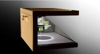 China Three Sides 3D Hologram Pyramid Holographic Display Box AC110-240V for sale