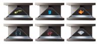 China High Resolution holographic pyramids / Hologram Display Showcase For Trade Show for sale
