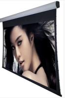 China Motorized Tab Tensioned Projector Screen 100
