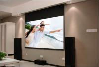China Ceiling Mount Roll Up Electric 100 inch 16 9 projection screen for Education for sale