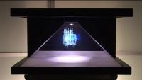 China 1920X1080 Resolution 3D Holographic Projection  with Tempered Hologram Glass and Plug and Play Setup for sale