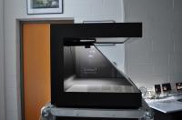 China Sheet Metal 3D Hologram Showcase , Holographic Display For Trade Show for sale
