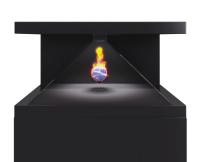 China Sheet Metal 3D Hologram Showcase , Holographic Display For Trade Show for sale