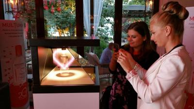 China Holographic Display Pyramid,Holo Box,3D Hologram Technology 55