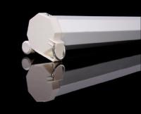 China Manual Ceiling Mount Projection Screen With Self Locking 100 Inch Pull Down for sale
