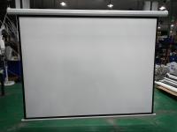 China Electric Motor Projector Screen 120 Inch High Gain Fabric Electric for sale