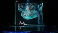 China Projector Transparent Hologram Screen Holograohic Projection Scrim For Stage Show for sale