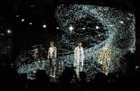 China Projector Transparent Hologram Screen Holograohic Projection Scrim For Stage Show for sale