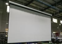 China 16/9 300 Inch Tab Tensioned Motorized Projection Screen 160 Degree Customized for sale