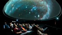 China 360 Degree Immersive Dome Projector Screen Planetarium Theater for sale