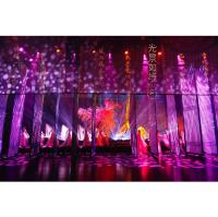 China SMX Holographic Projection Screens Holo Gauze 3D Hologram Mesh Screen Used For Stage Wedding Exhibitions for sale
