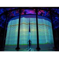 China 3.1m Holo Gauze Screen , 3D Holographic Mesh Screen Creates Image Floating In The Sky for sale