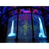 China 3.1m Holo Gauze Screen , 3D Holographic Mesh Screen Creates Image Floating In The Sky for sale