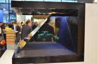 China 270° 22 Inch Full HD Hologram Pyramid 3D Display Showcase Hologram Box For Exhibition for sale