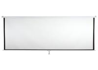 China 72 Inch 4:3 Wall Mount Manual Control Projector Screen Support OEM / ODM for sale