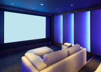 China 72 Inch 4:3 Wall Mount Manual Control Projector Screen Support OEM / ODM for sale