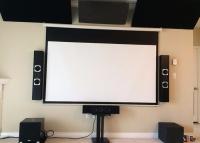 China 16:9 60 Inch Manual Projector Screens For Office School Classroom for sale