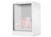 China 55 Inch Touch Screen 3D Holographic Display Box Vertical Transparent LCD Showcase for sale