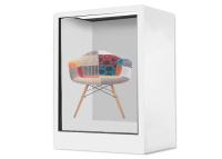 China Custom 22-75 Inch 3D Holographic Showcase Multi Touch Transparent LCD Display Box for sale
