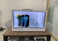 China 22''  75'' 16/9 Transparent LCD Showcase Jewelry Museum Exhibition Video Holobox for sale