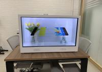 China 22''  75'' 16/9 Transparent LCD Showcase Jewelry Museum Exhibition Video Holobox for sale