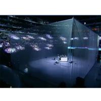 China 360 Degree 3D Effect Projection Holographic  Screen projection net Hologram Mesh Screen for sale