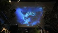 China holo gauze Hologram Mesh Screen 3D Hologram Screen For Stage, Wedding, Banquet Hall Use for sale