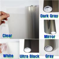 China Super Transparent Self Adhesive Holographic Projection Film Rear Type For Glass Windows for sale