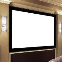 China Front Fabric 4K 150 Inch Fixed Frame Projection Screen Lager HD Projector Screens for sale