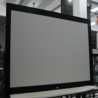 China Front Fabric 4K 150 Inch Fixed Frame Projection Screen Lager HD Projector Screens for sale