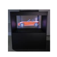 China 32inch 180 Degree Holo Cube 3D Hologram Showcase Display Full HD Hologram Pyramid Display for sale