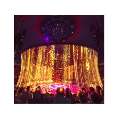 China Long Range Holographic Mesh Projector Screen Extra Large 3D Hologram Screen for sale