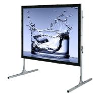 China Portable Fast Fold Screen 300 Inch 16:9 Front Projection With Flight Case for sale