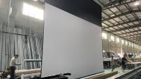 China 300'' Electric Projector Screen 16:9 Projection Tab Tensioned Motorized Screen for sale