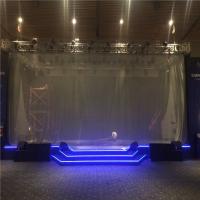 China New Holo Gauze 3D Hologram Mesh Screen Holographic Projection Screens Used For Stage Wedding Exhibitions for sale
