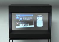 China 180 Degree 22 Inch hologram pyramid display 3D Holocube For Exhibition for sale