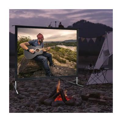 China 180 Inch HD Fast Fold Rear Projection Projector Screen Outdoor For Large Event for sale