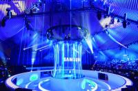 China Magic Display 3D Holo Gauze Screen Hologram Mesh Screen Width 80m Holographic Stage for sale